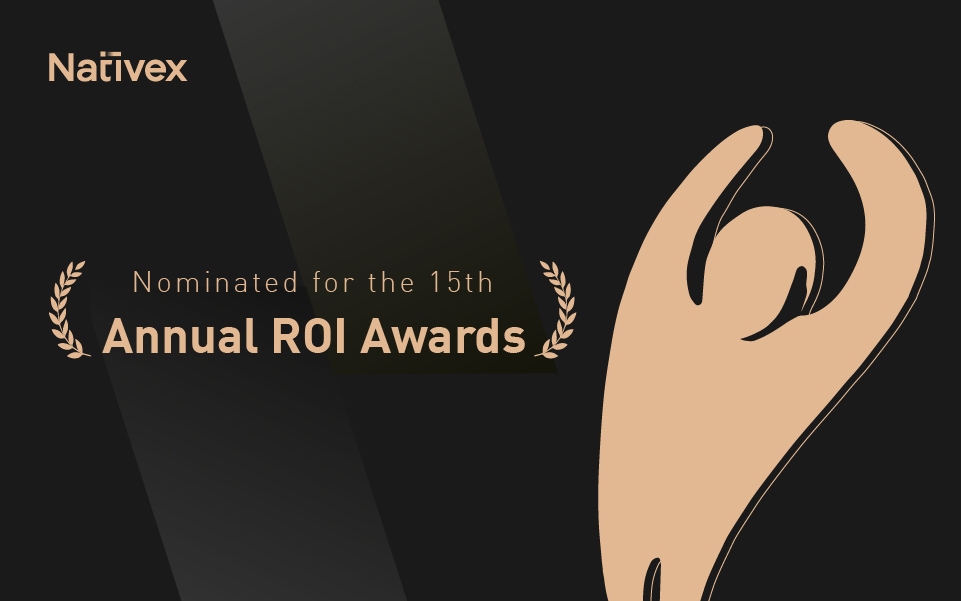 Nativex Shortlisted for the 2022 ROI Business Creativity Awards