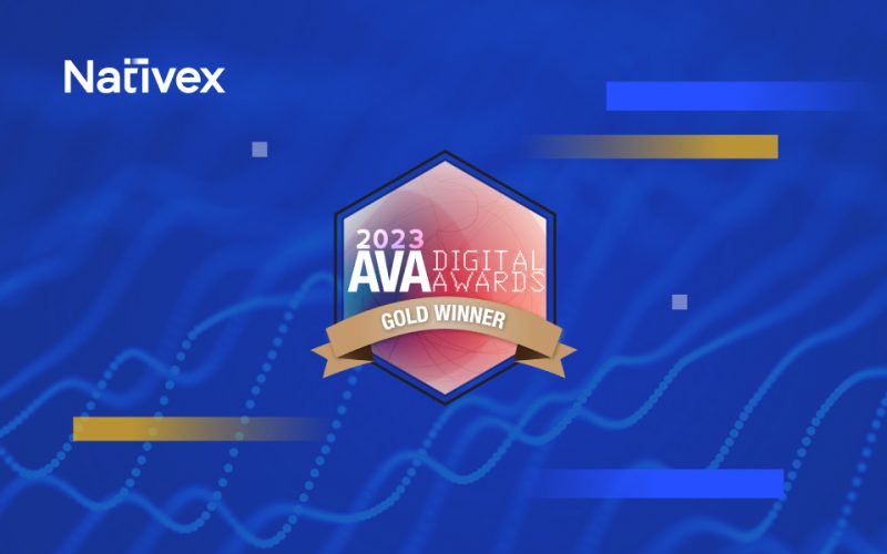 Nativex Named Gold Winner at 2023 AVA Digital Awards - Nativex