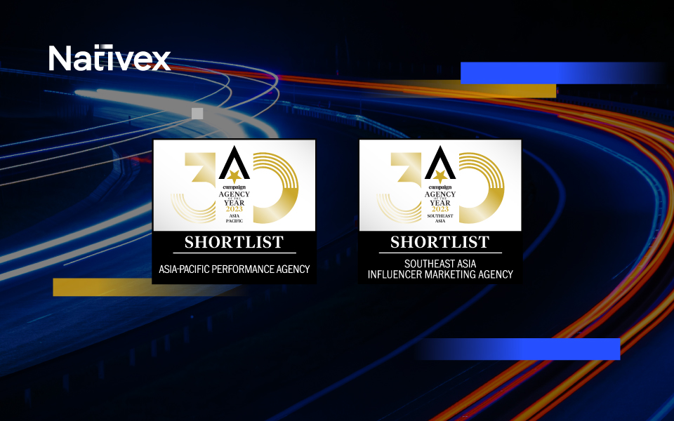 Nativex Shortlisted for Influencer Marketing & Performance Agency of ...